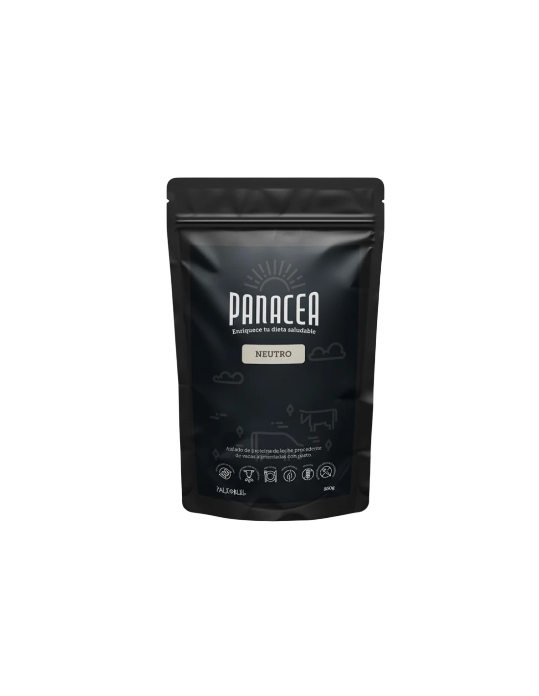 Panacea Aislado de Proteína de Leche Sabor Neutro. 350 G